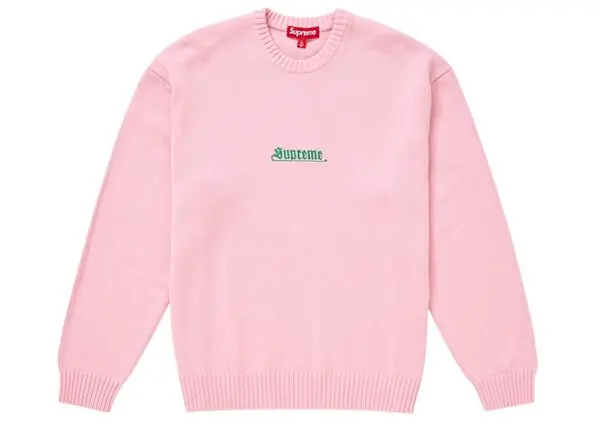 Supreme Old English Sweater