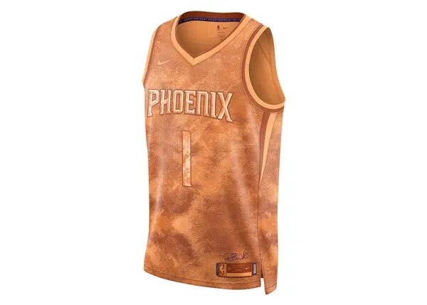 Nike Nba Devin Booker Phoenix Suns 2022/23 Select Series Jersey - Fuel Orange