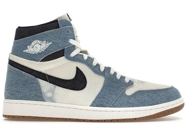 JORDAN 1 Retro High Og Denim Sneakers - Summit White/obsidian