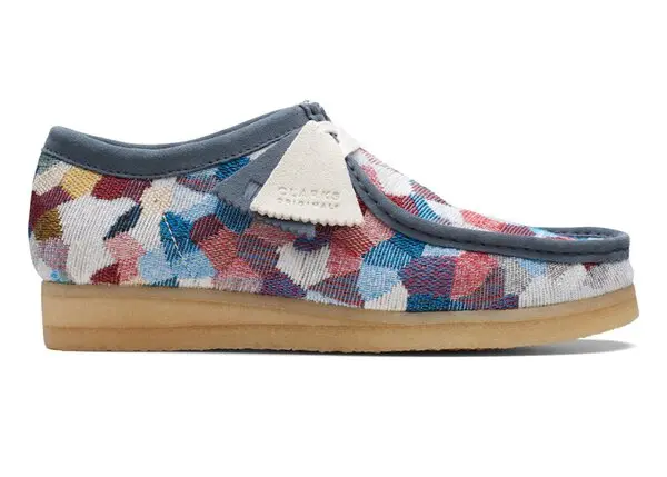 Clarks Originals Wallabee Textile Boots - Multicolour