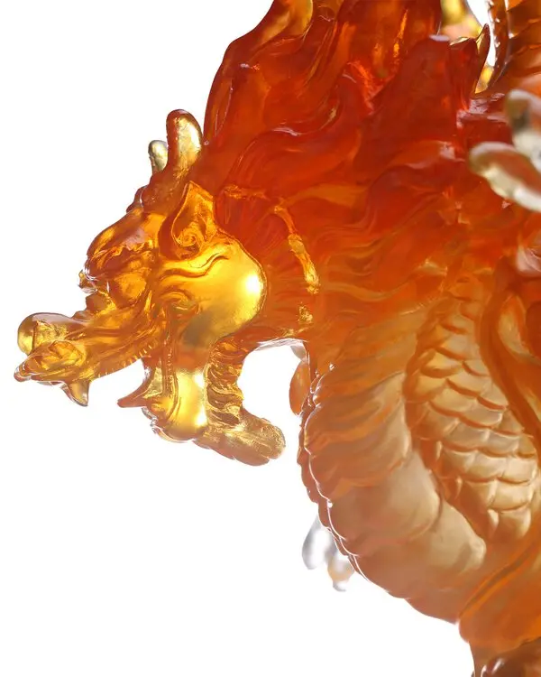 LIULI True Believer Uplift Crystal Sculpture