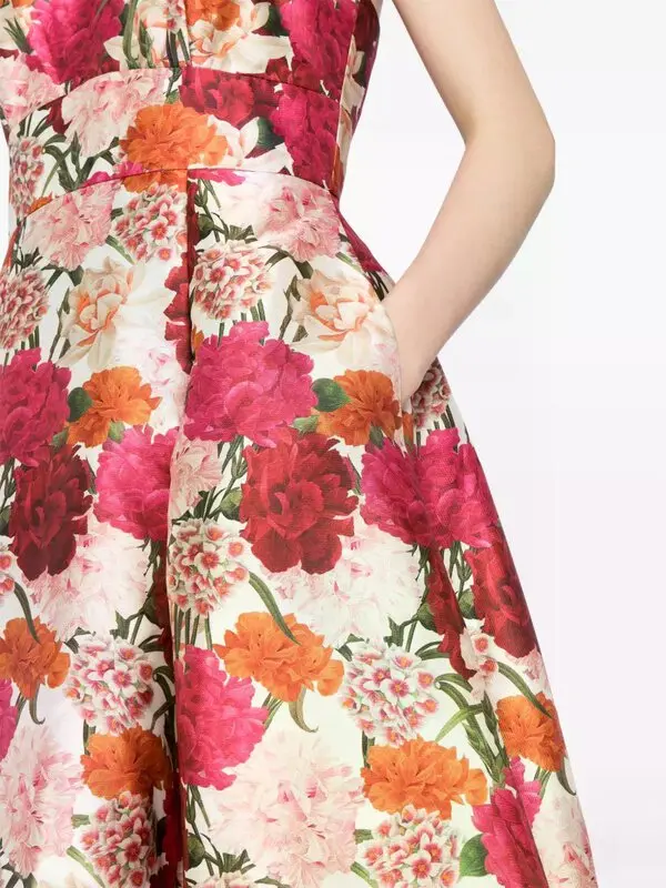 Sachin & Babi Giovanna Floral-print Midi Dress