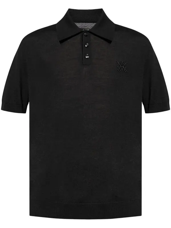 Amiri Logo-embroidered Polo Shirt
