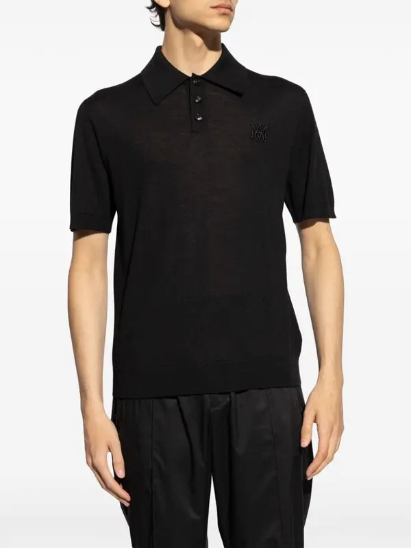 Amiri Logo-embroidered Polo Shirt