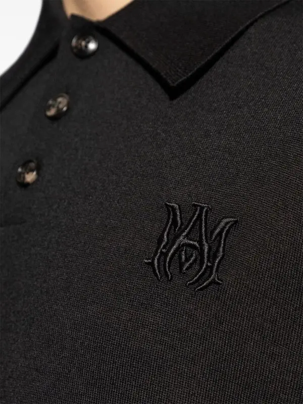 Amiri Logo-embroidered Polo Shirt