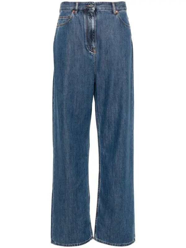 Valentino Garavani Straight-leg Denim Jeans