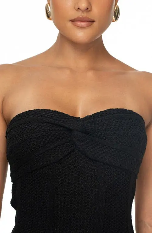 JLUXLABEL Blanca Strapless Knit Dress