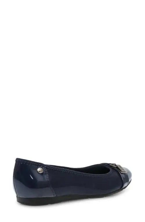 Anne Klein Akable Flat - Navy Multi Fb