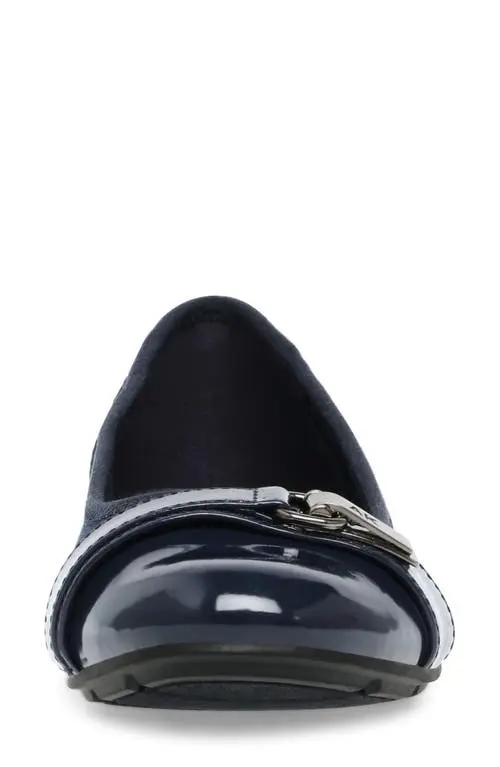 Anne Klein Akable Flat - Navy Multi Fb