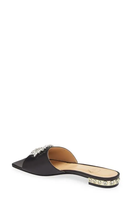 NALEBE Aurum Embellished Slide Sandal