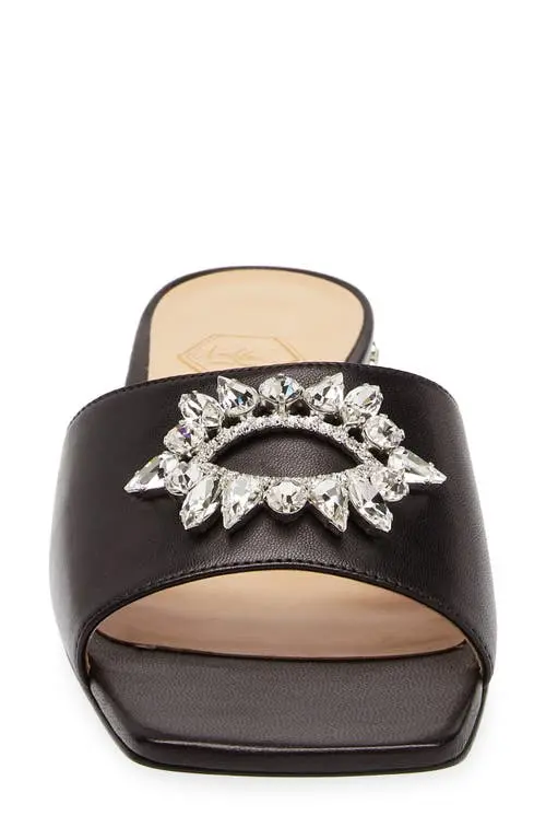 NALEBE Aurum Embellished Slide Sandal