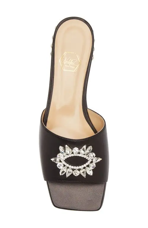 NALEBE Aurum Embellished Slide Sandal