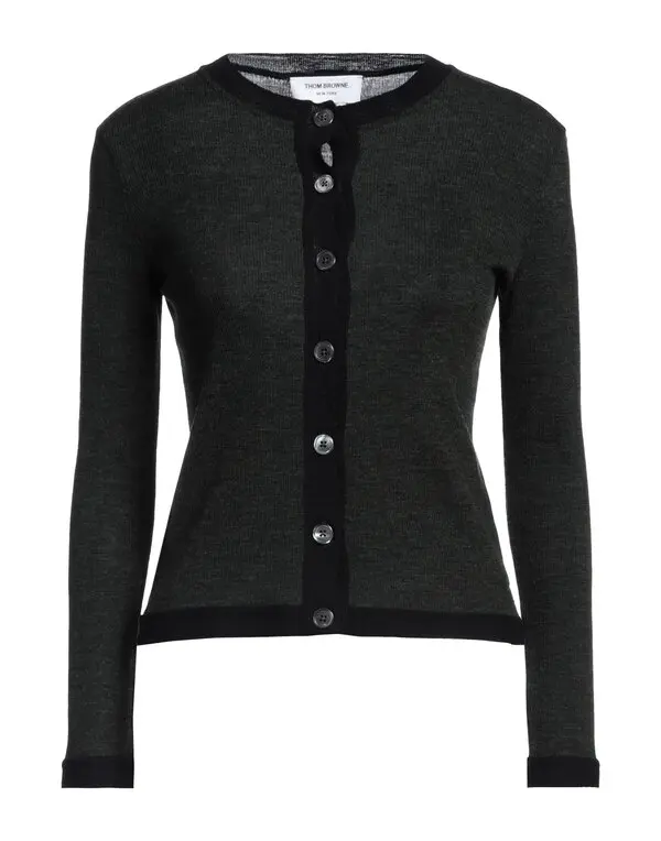 Thom Browne Cardigan Dark Wool