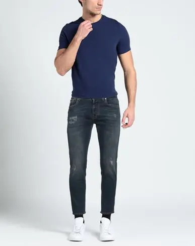 LIU •JO MAN Cotton-blend Slim Fit Jeans