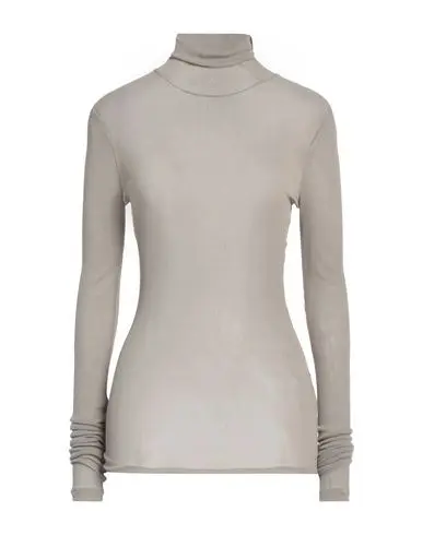 AMI Paris Viscose Polyamide Turtleneck - Grey