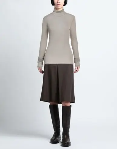 AMI Paris Viscose Polyamide Turtleneck - Grey