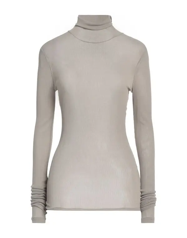 AMI Paris Viscose Polyamide Turtleneck - Grey