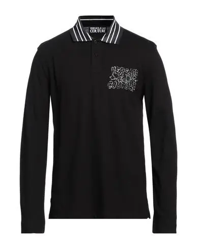 Versace Polo Shirt Size Cotton, Polyester, Elastane
