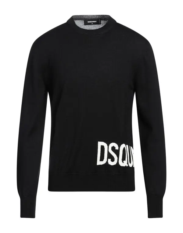 Dsquared2 Sweater Wool, Polyamide - Black