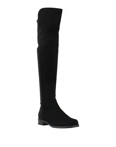 STUART WEITZMAN Boots In Leather And Textile Fibers - Black