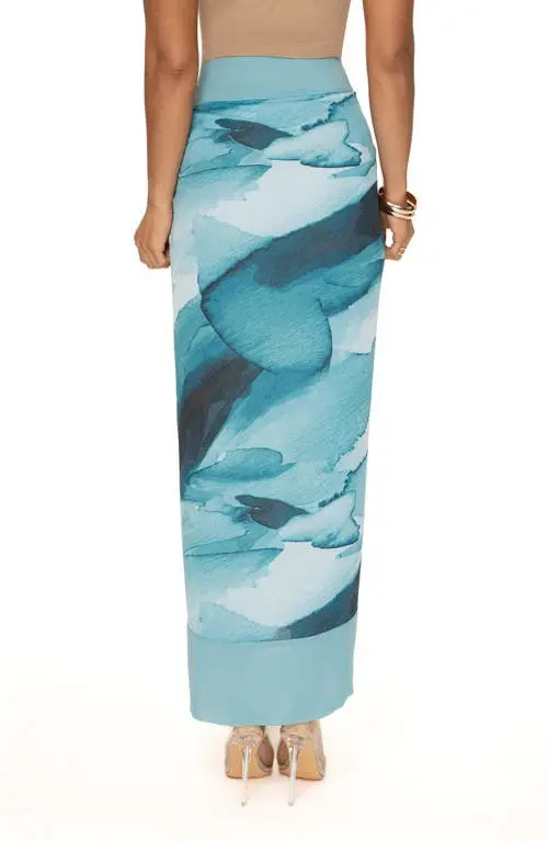 JLUXLABEL Marine Print Sarong