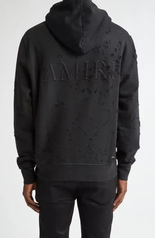 Amiri Shotgun Embroidered Hoodie