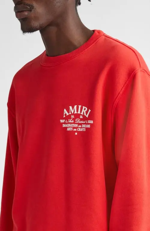 Amiri Arts District Graphic Sweatshirt