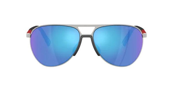 Prada Sunglasses - Light Green Mirror Blue