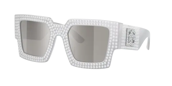 Dolce & Gabbana Sunglass Dg4426b In Light Grey Mirror Silver  display picture 3