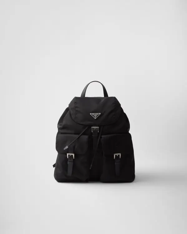 Prada Re-nylon Backpack - Black