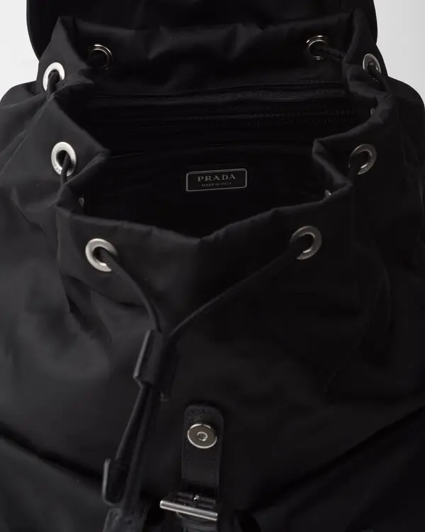 Prada Re-nylon Backpack - Black