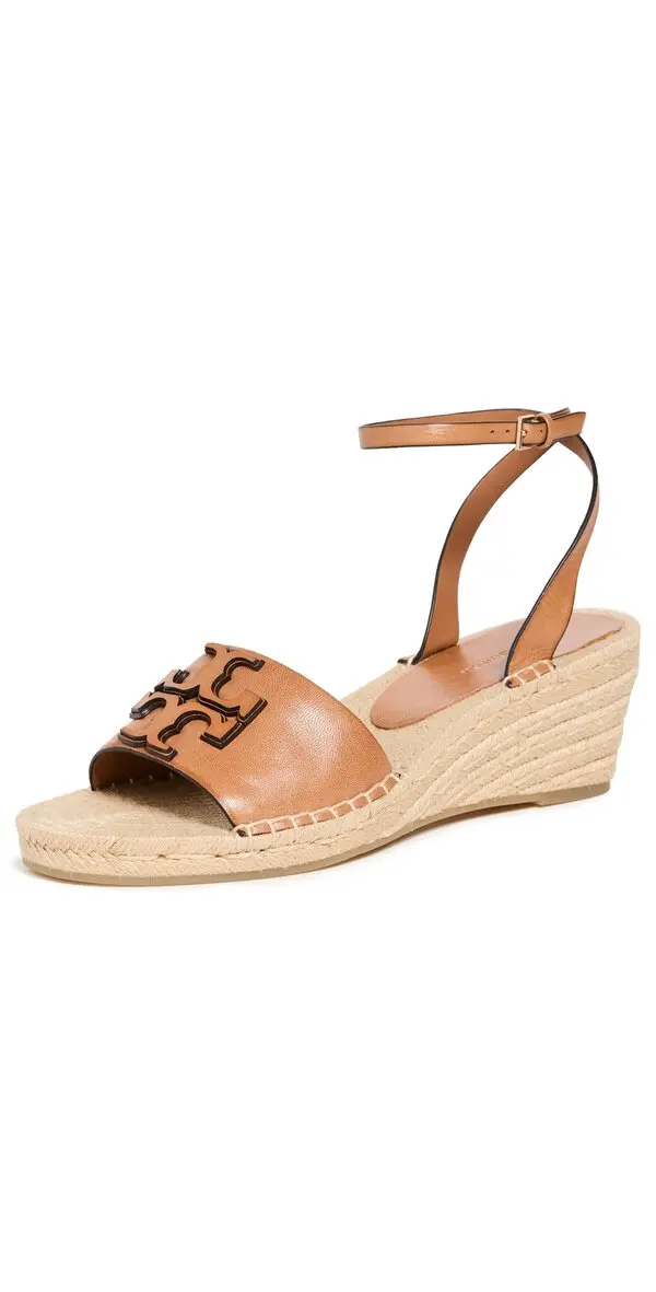 Tory Burch Ines Wedge Espadrilles - Tan