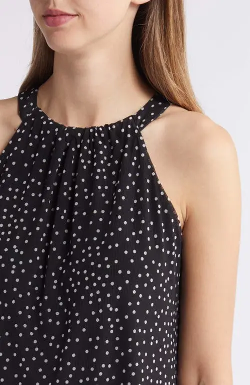 Loveappella Halter Neck Top - Black