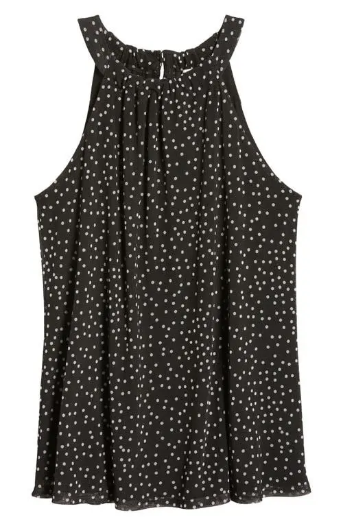 Loveappella Halter Neck Top - Black
