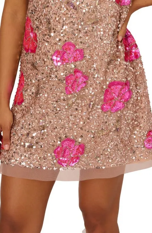 rose gold sequin shift dress High Life Rose Gold Sequin Square Neck Split Front Maxi Dress – Club L  London main image 1