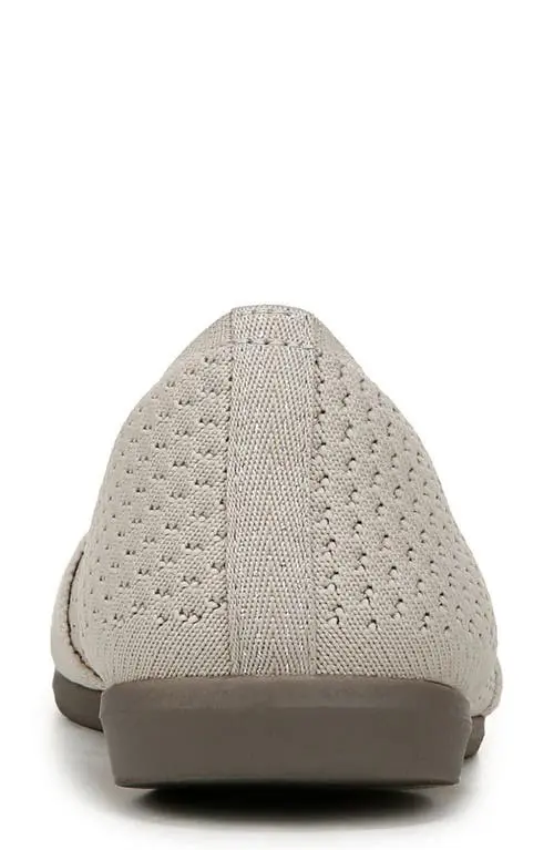 LIFESTRIDE Bzees Kissed Knit Ballerina Flat - Beige