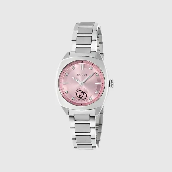 Gucci Interlocking Watch - Silver