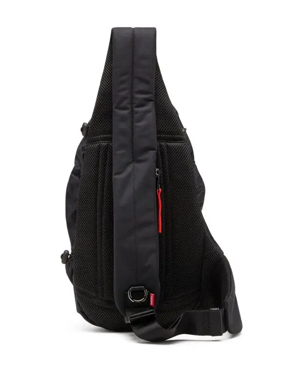 DIESEL® Zip-detailed Sling Backpack - Black