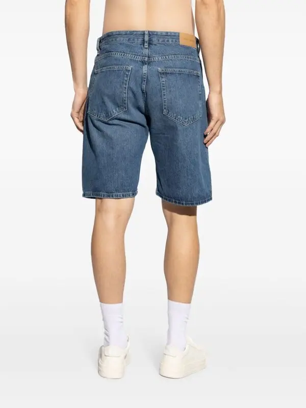 SAMSOE SAMSOE Knee-length Denim Shorts