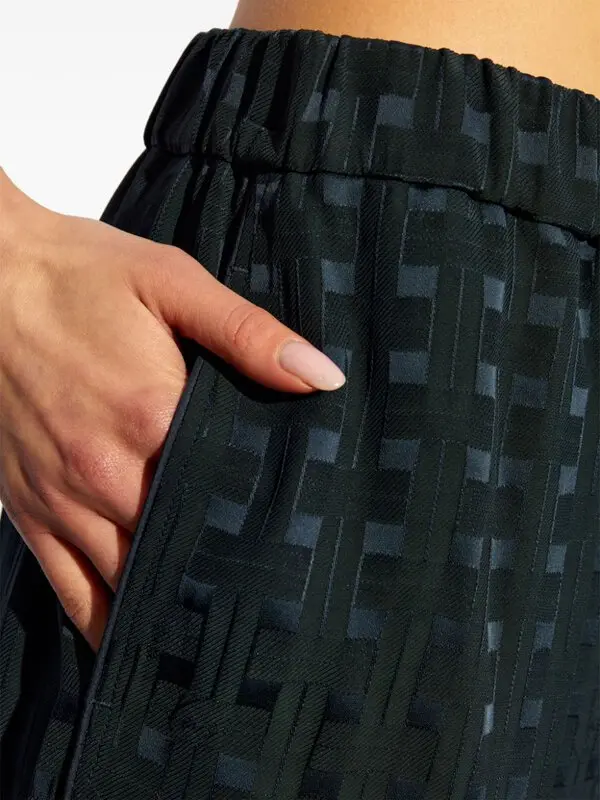 Kenzo Weave Palazzo Pants