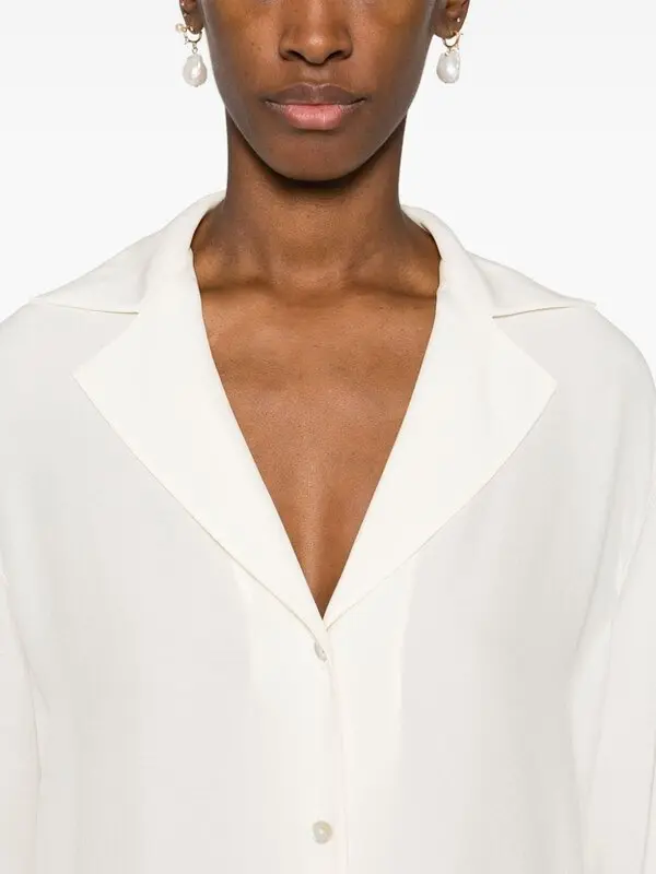 Vince Semi-sheer Silk Shirt