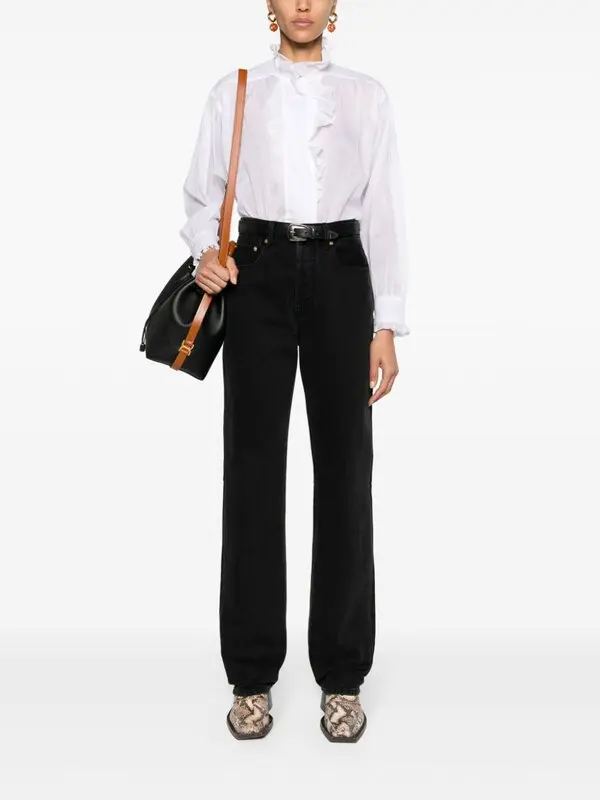 MARANT ETOILE Pamiala Ruffle-trim Blouse