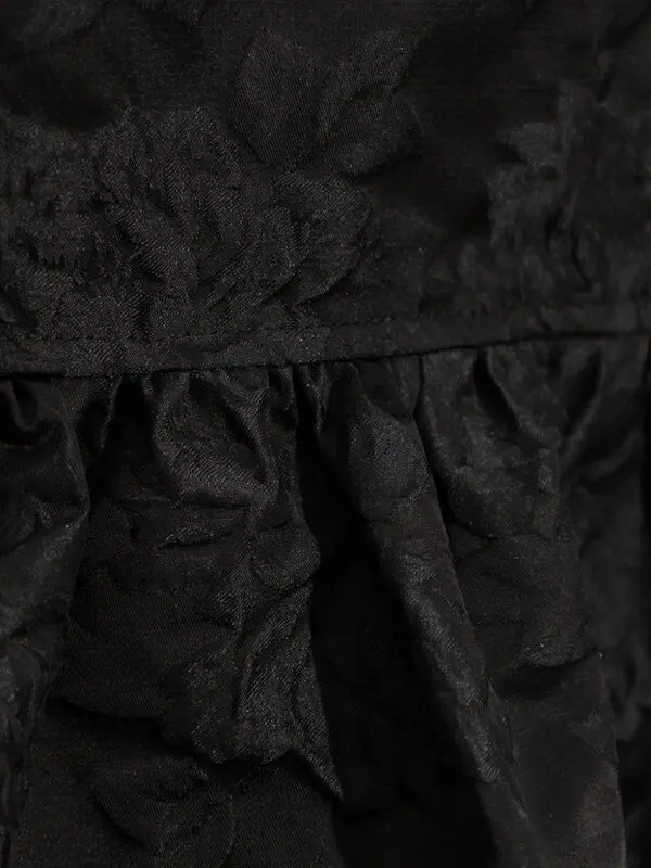 GANNI Botanical Jacquard Mini Dress