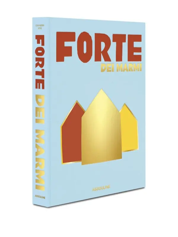 Assouline Forte Dei Marmi Edoardo Nesi Hardcover Book - Blue