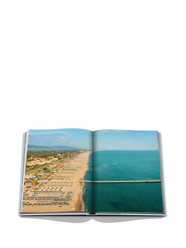Assouline Forte Dei Marmi Edoardo Nesi Hardcover Book - Blue
