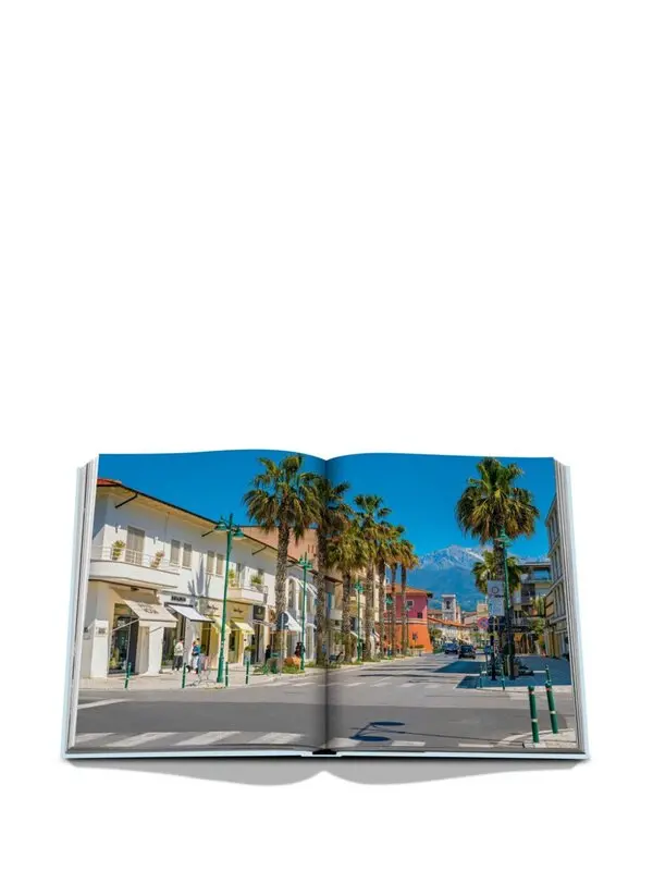 Assouline Forte Dei Marmi Edoardo Nesi Hardcover Book - Blue