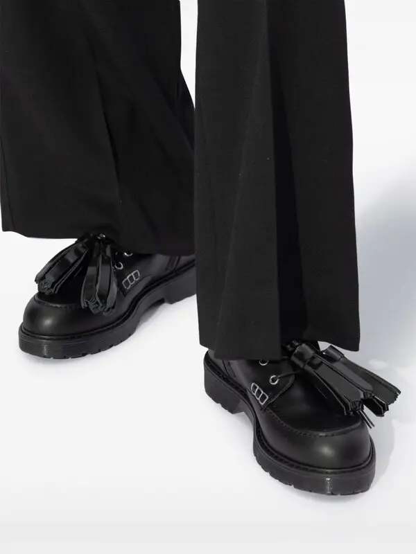 JW Anderson Tassel-detail Lace-up Boots - Black