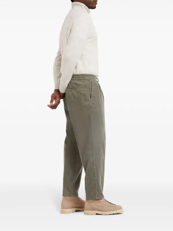 Brunello Cucinelli Drawstring Corduroy Trousers