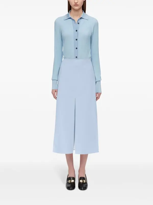 FERRAGAMO Layered Midi Skirt
