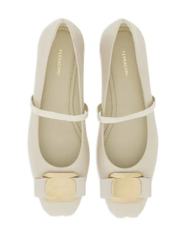 FERRAGAMO Vara Bow Ballerina Shoes